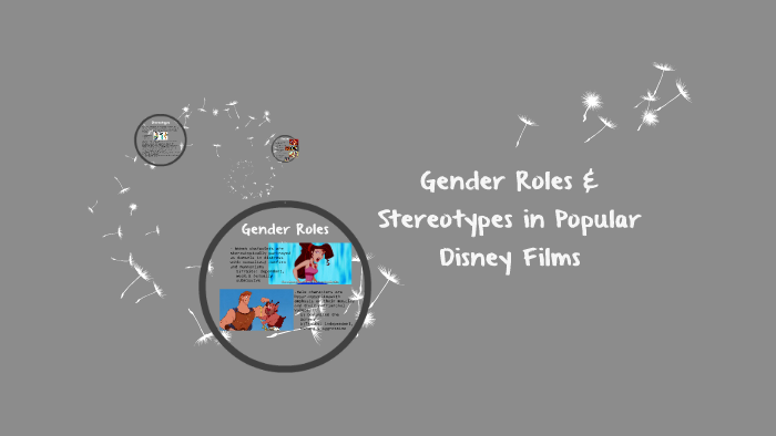 Gender Roles & Stereotypes in Popular Disney Films by Wesley Scanlon on ...