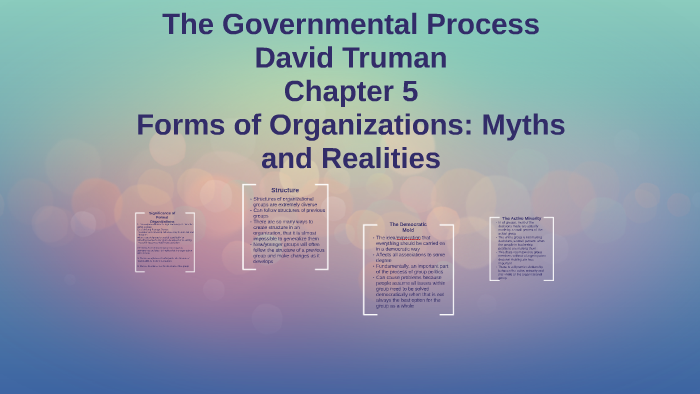 The Governmental Process by Claudia Carone on Prezi