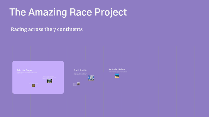 Amazing Race Project by Aeden Vasu on Prezi