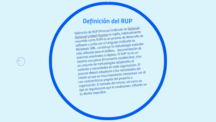 Definición del RUP by Susana Bonilla Ulloa on Prezi