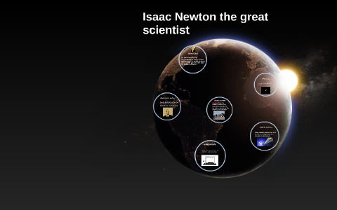 Isaac Newton the great scientist by logan watkins on Prezi