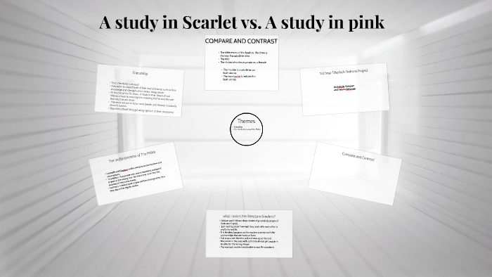 A study in Scarlet vs. A study in pink by Fabiola vazquez on Prezi