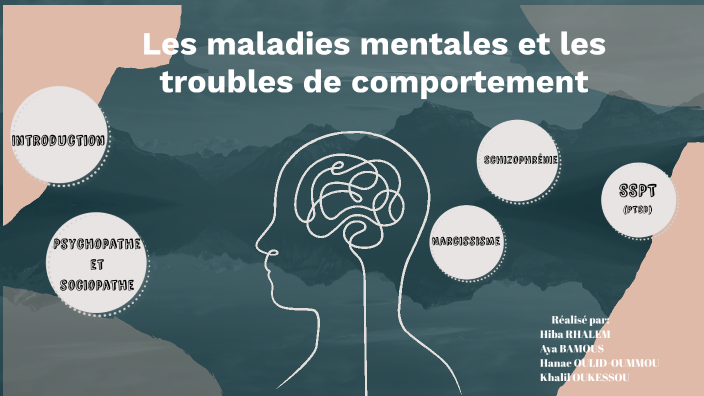 les maladies mentales te les troubles mentaux by aya bamous on Prezi