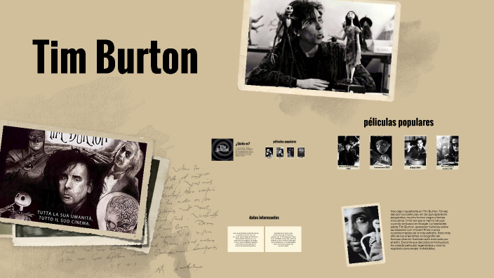 tim burton by SOFIA LINARES on Prezi