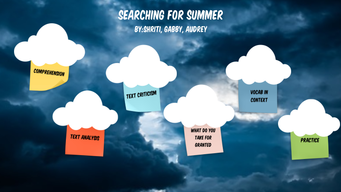 "Searching for Summer" by Joan Aiken by Shriti Pareek on Prezi