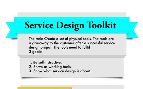 Service Design Toolkit by Caspar Siebel on Prezi