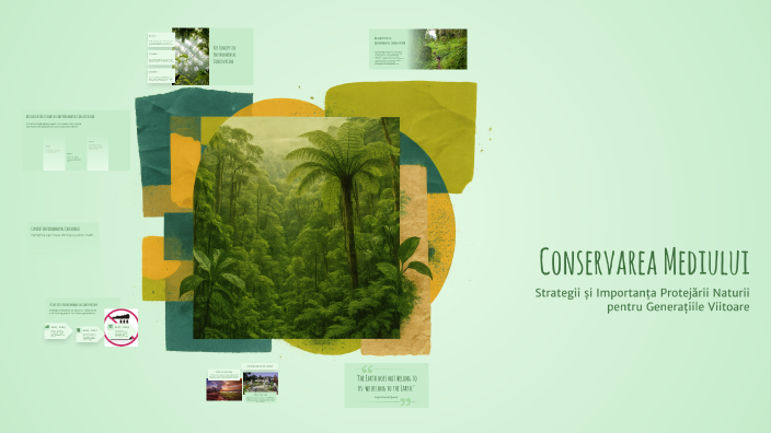 Conservarea Mediului by Mihailidis Andreea on Prezi