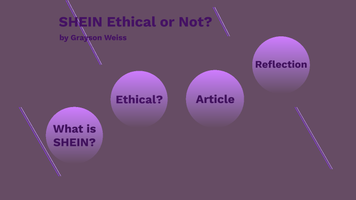 Shein: Is it ethical? by Grayson Weiss on Prezi