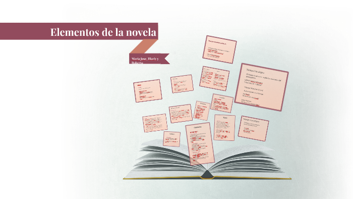 Elementos de la novela by maria jose alvarez on Prezi