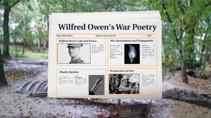 old war poetry by Brid Nolan on Prezi