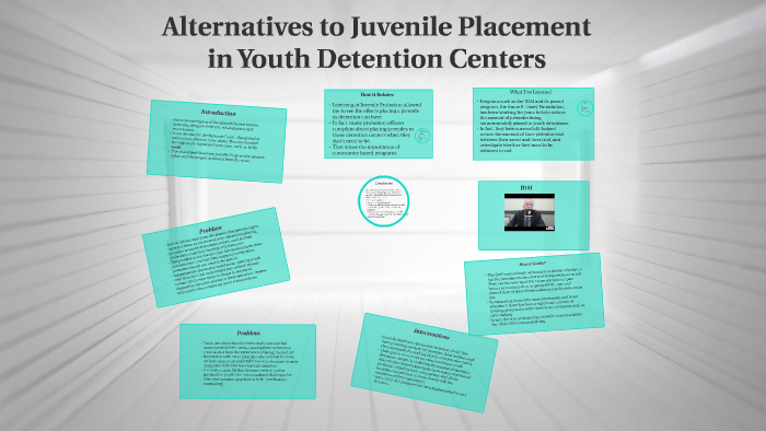 Alternatives to Juvenile Placement in Youth Detentions by Damaris ...