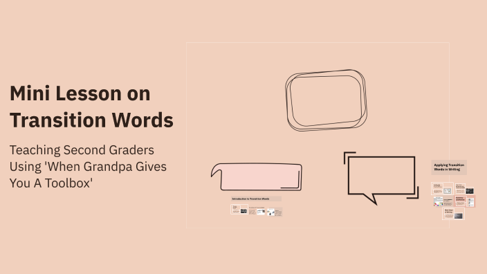 Mini Lesson on Transition Words by Anna Walker on Prezi