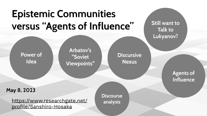 Epistemic Communities_Discourse Analysis by Yoko Kumano on Prezi