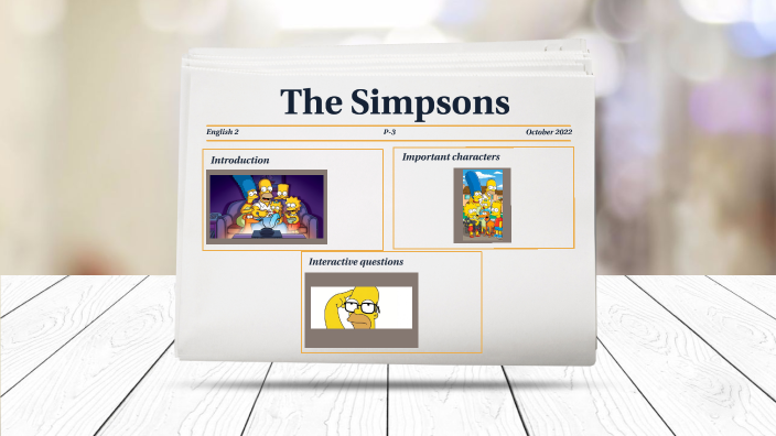 Ingles: The Simpsons by Unifroxt_07 on Prezi