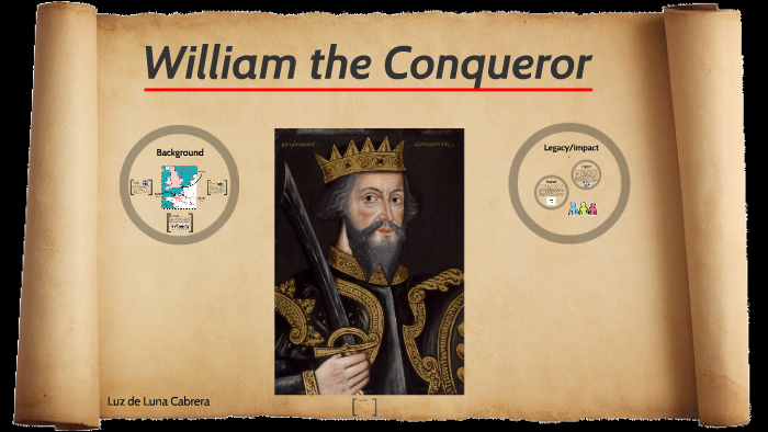 William the Conqueror by Luz de luna Cabrera on Prezi