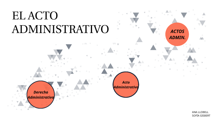 EL ACTO ADMINISTRATIVO by ana llobell on Prezi