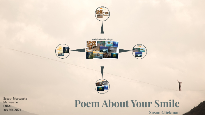 Verbal-Visual Collage - Imagery and Symbolism - Poem about your smile ...
