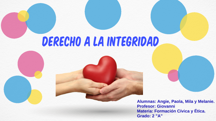 Derecho a la integridad by Ana Paola Olivares Huacuja on Prezi