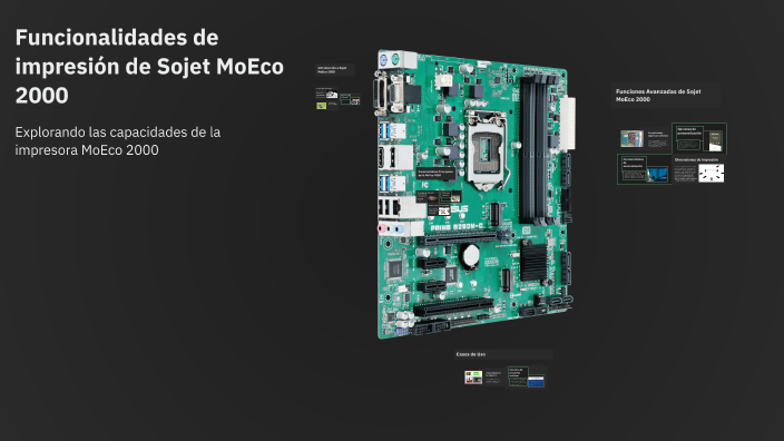 Funcionalidades de impresión de Sojet MoEco 2000 by Rony Aguilar on Prezi