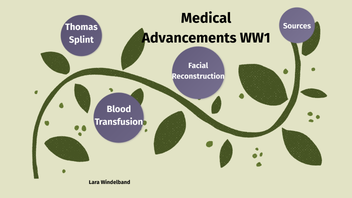 Medical Advancements during ww1 by Lara Windelband on Prezi
