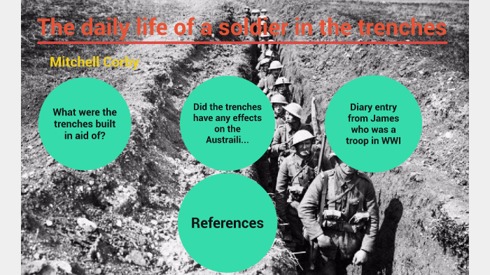 WWI- Life of a soldier in the trenches by Mitchell Corby on Prezi