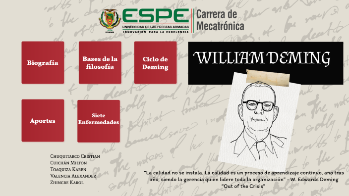William Edwards Deming by Karen Toaquiza on Prezi
