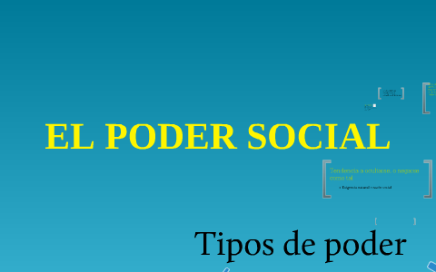 El poder social by Maria Laura Acuna on Prezi