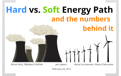 Hard vs. Soft Energy path and the numbers behind it by Martin Zahuranec ...