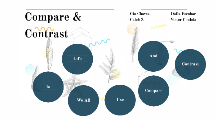 Identifying Compare and Contrast by GChavez 29933 on Prezi