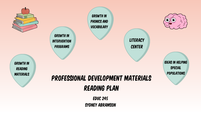 Professional Development Materials Reading Plan by Sydney Abramson on Prezi