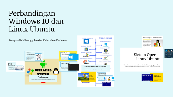Perbandingan Windows 10 dan Linux Ubuntu by Ayah Epal on Prezi