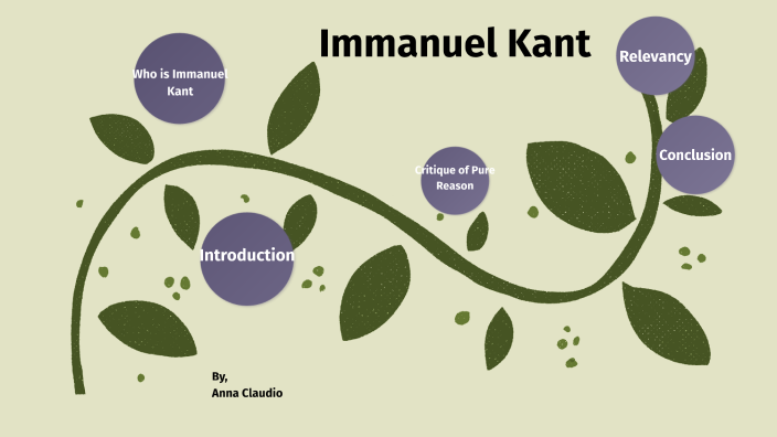 Immanuel Kant by Anna Claudio on Prezi