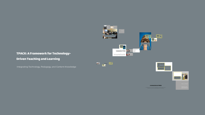 TPACK: A Framework for Technology-Driven Teaching and Learning by lecah ...