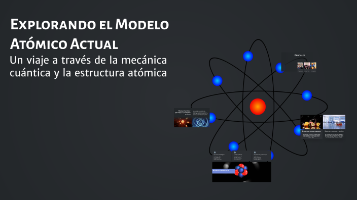 Explorando el Modelo Atómico Actual by andrew lopez on Prezi