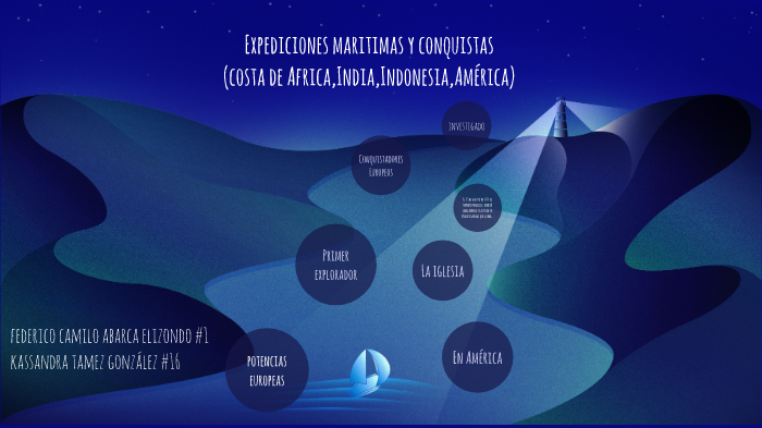 Expediciones maritimas y conquistas by kassandra tamez gonzalez on Prezi