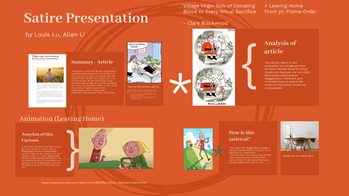 Satire Presentation by Allen Li on Prezi