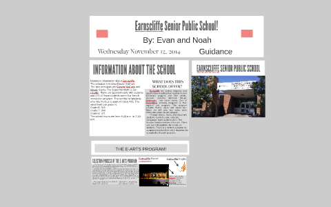 Earnscliffe Senior Public School! by Jenna J. on Prezi