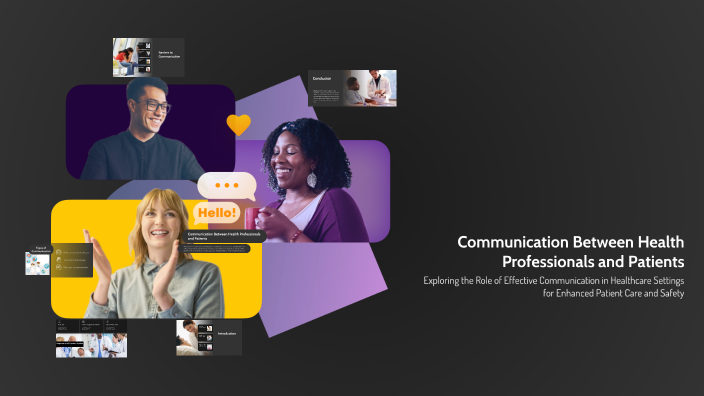 Communication Between Health Professionals and Patients by Hafssa ...