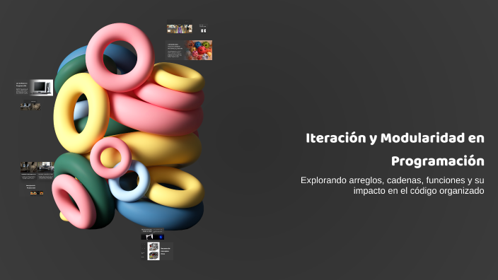 Iteración y Modularidad en Programación by Bryan Juarez on Prezi