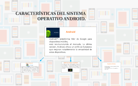 CARACTERÍSTICAS DEL SISTEMA OPERATIVO ANDROID. by Hidalia Villatoro on ...