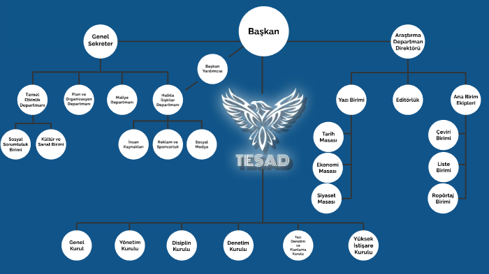 TESAD Organizasyon Şeması by Muhammed Emin ŞAHİN on Prezi