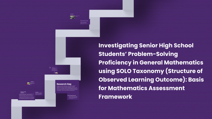 Investigating Problem-Solving Proficiency in Senior High School ...