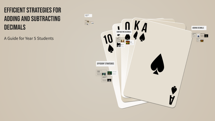 Efficient Strategies for Adding and Subtracting Decimals by Chrizette Gouws on Prezi