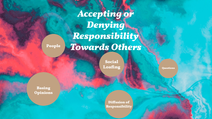 Accepting or Denying Responsibility Towards Others by Dillon Garthwaite ...