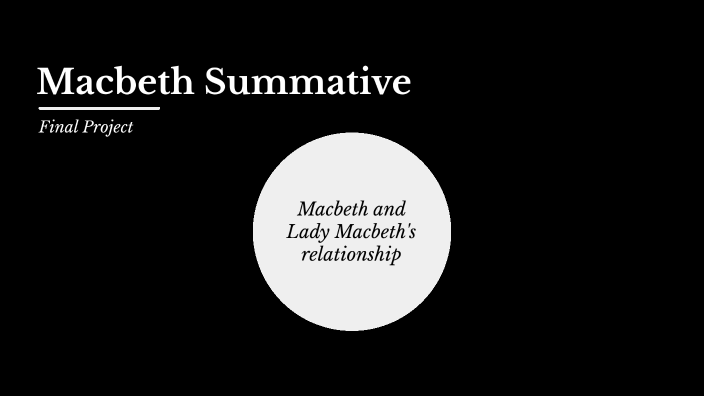 Macbeth Summative by Suli McGowan on Prezi