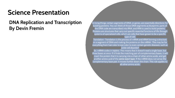 Sci_pre by Devin Fremin on Prezi