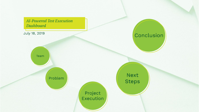 AI-Powered Automated Test Execution Dashboard by Felicia E on Prezi