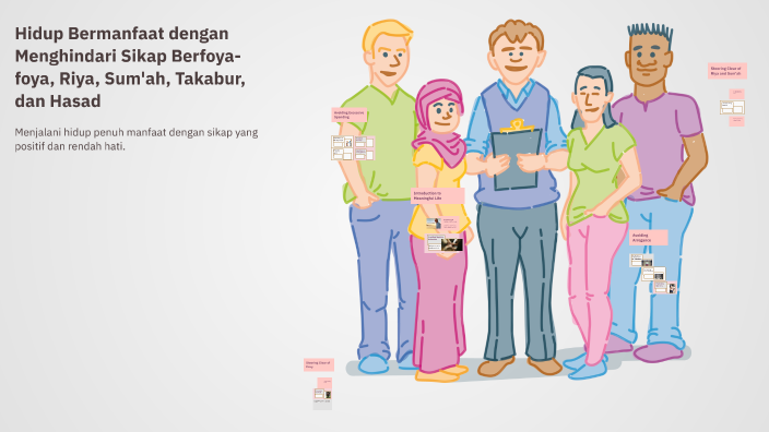 Hidup Bermanfaat dengan Menghindari Sikap Berfoya-foya, Riya, Sum'ah ...