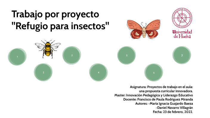 Trabajo por proyecto "Refugio para insectos" by Ignacia Guajardo on Prezi