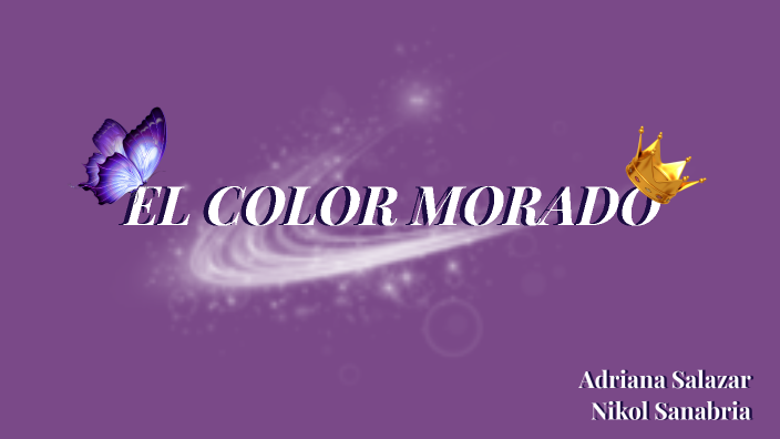 EL COLOR MORADO by Nikol Sanabria on Prezi